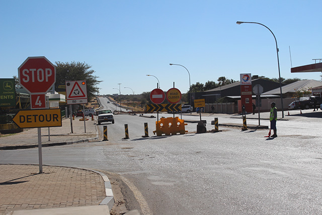 Motorists cautioned about construction on B1 road - The Namibian